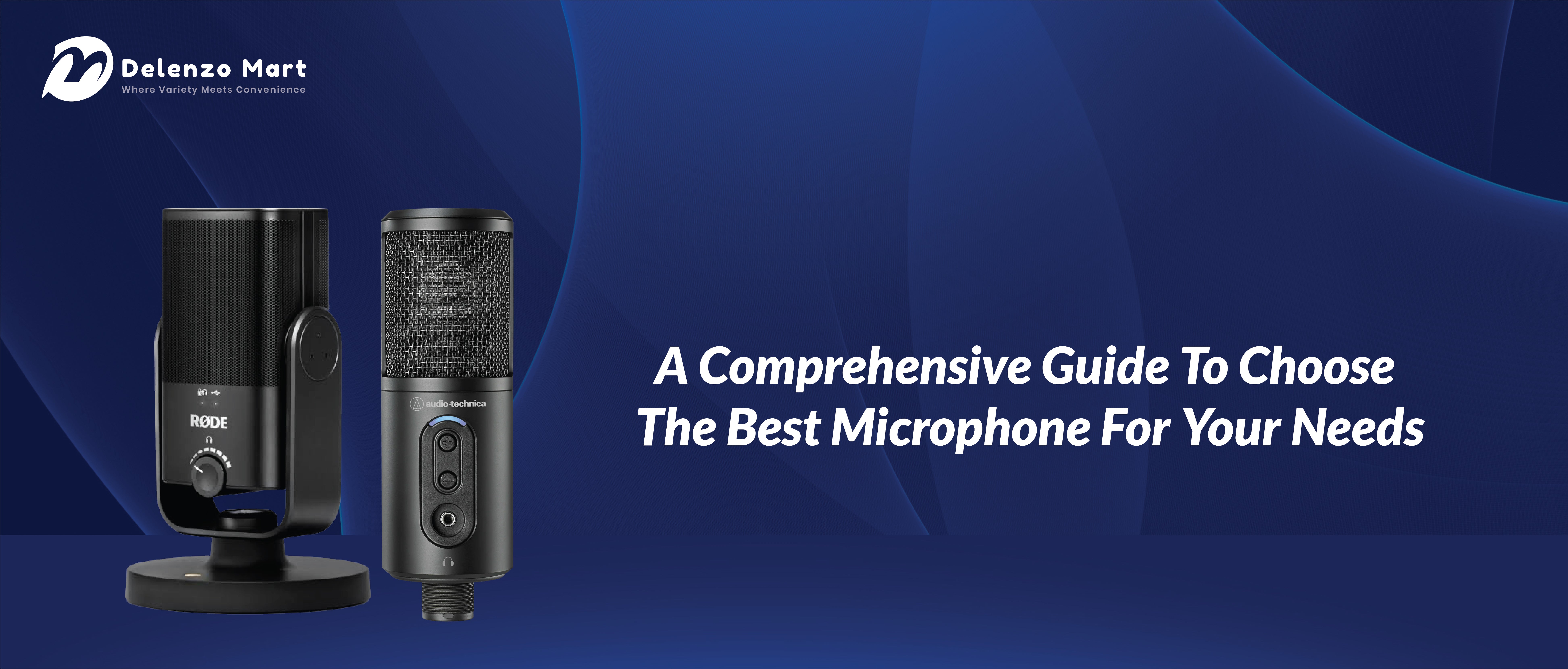 A Comprehensive Guide to Choosing the Best Mic & Microphone – DelenzoMart