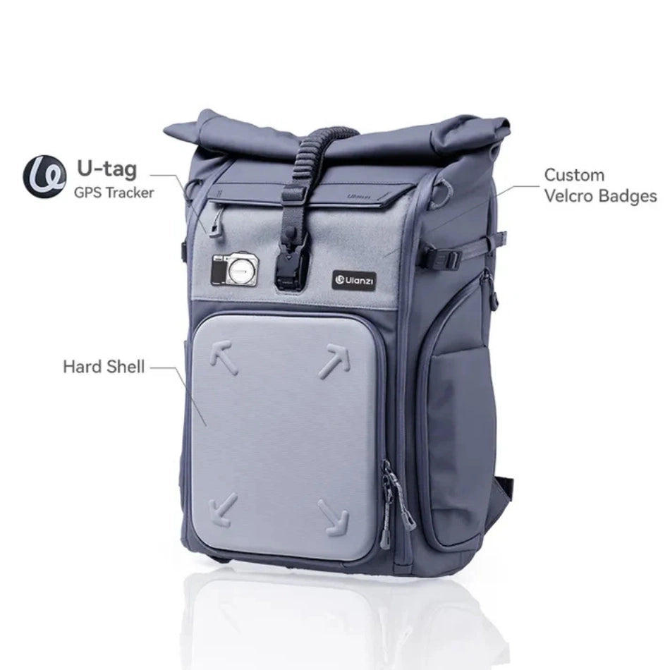 Ulanzi BP04 Hard Shell Camera Backpack for Travel (NEW) – DelenzoMart